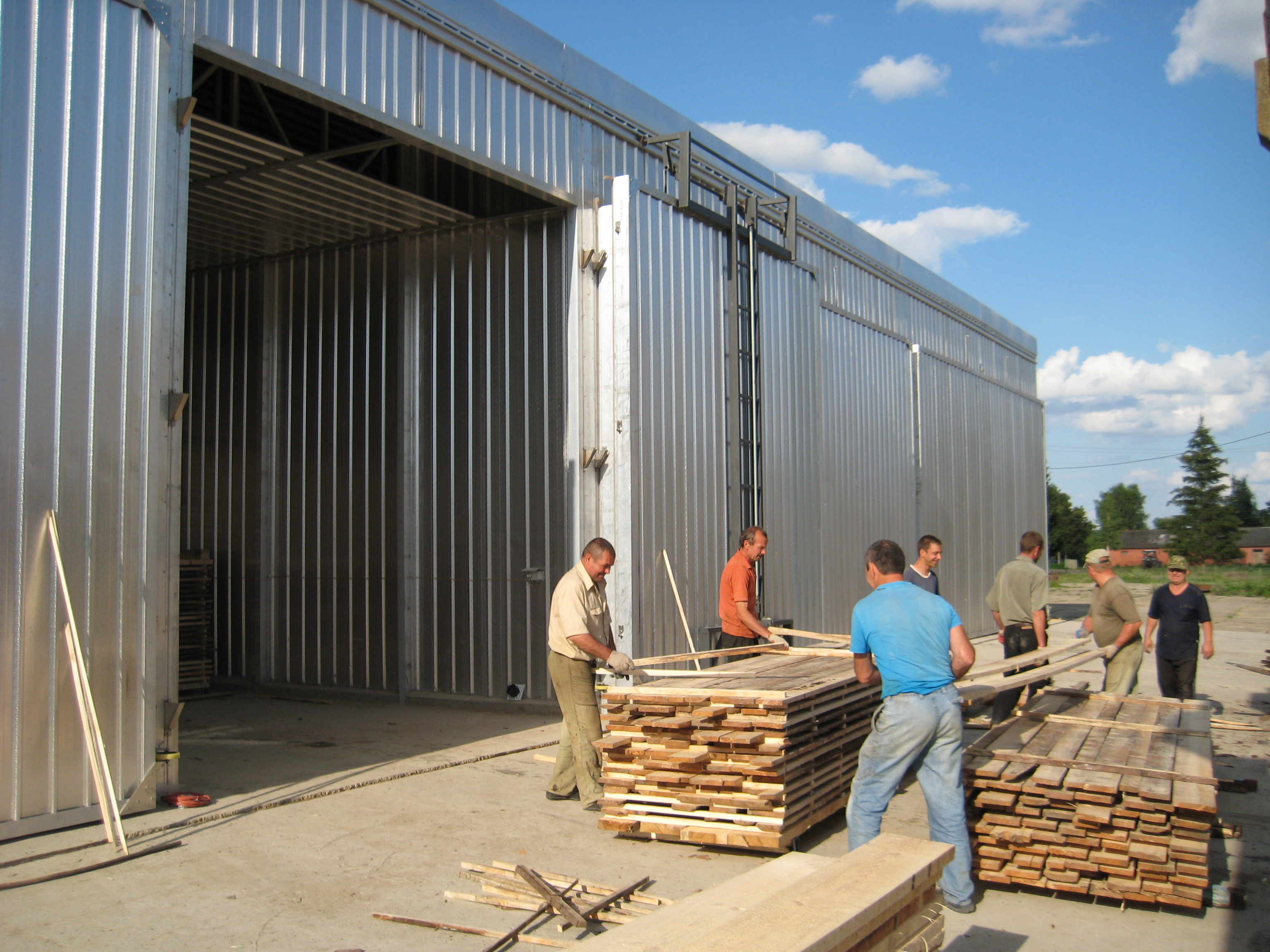 Fully Automatic Wood Drying Kiln Kits For Drying Hardwood Lumber